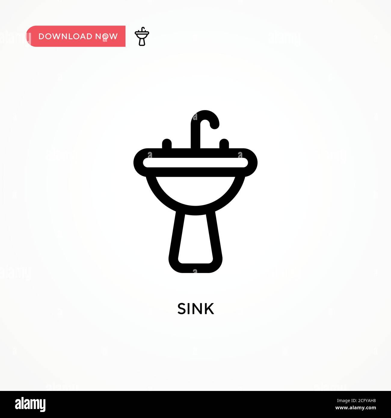 Sanitary counter Stock Vector Images - Alamy