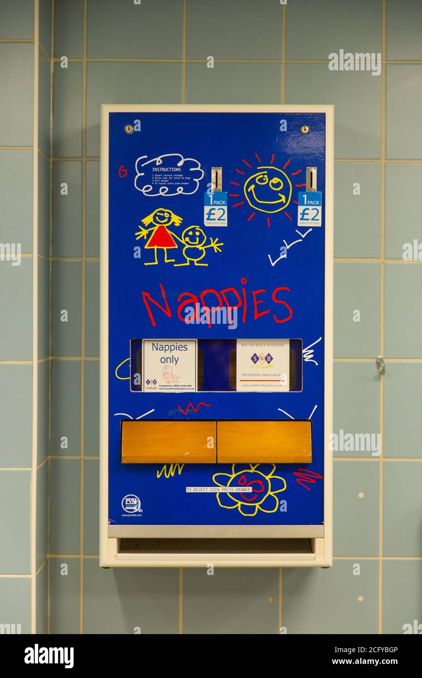 Nappy vending machine hi-res stock photography and images - Alamy