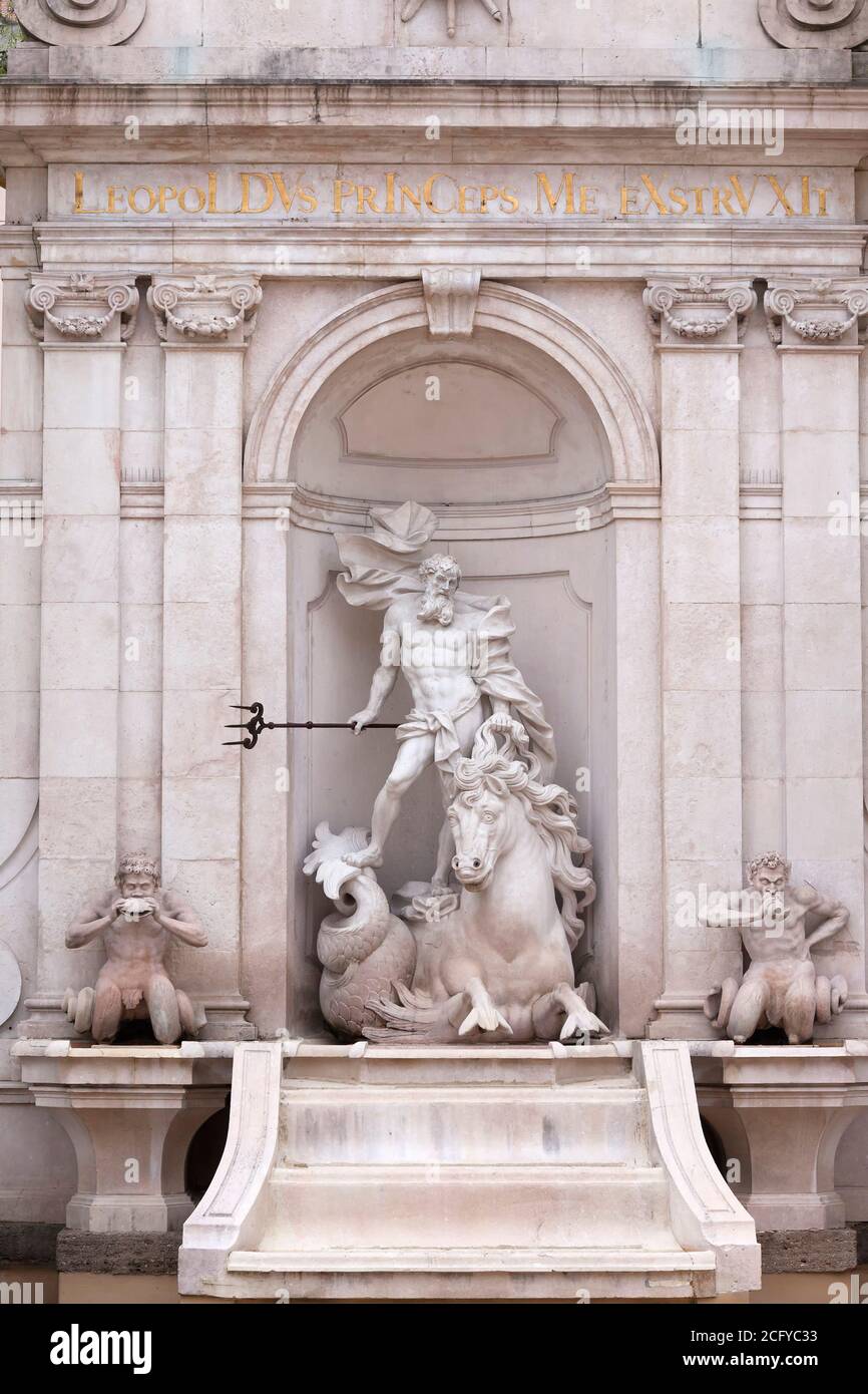 Statue, Salzburg Cathedral, Salzburg, Austria Stock Photo - Alamy