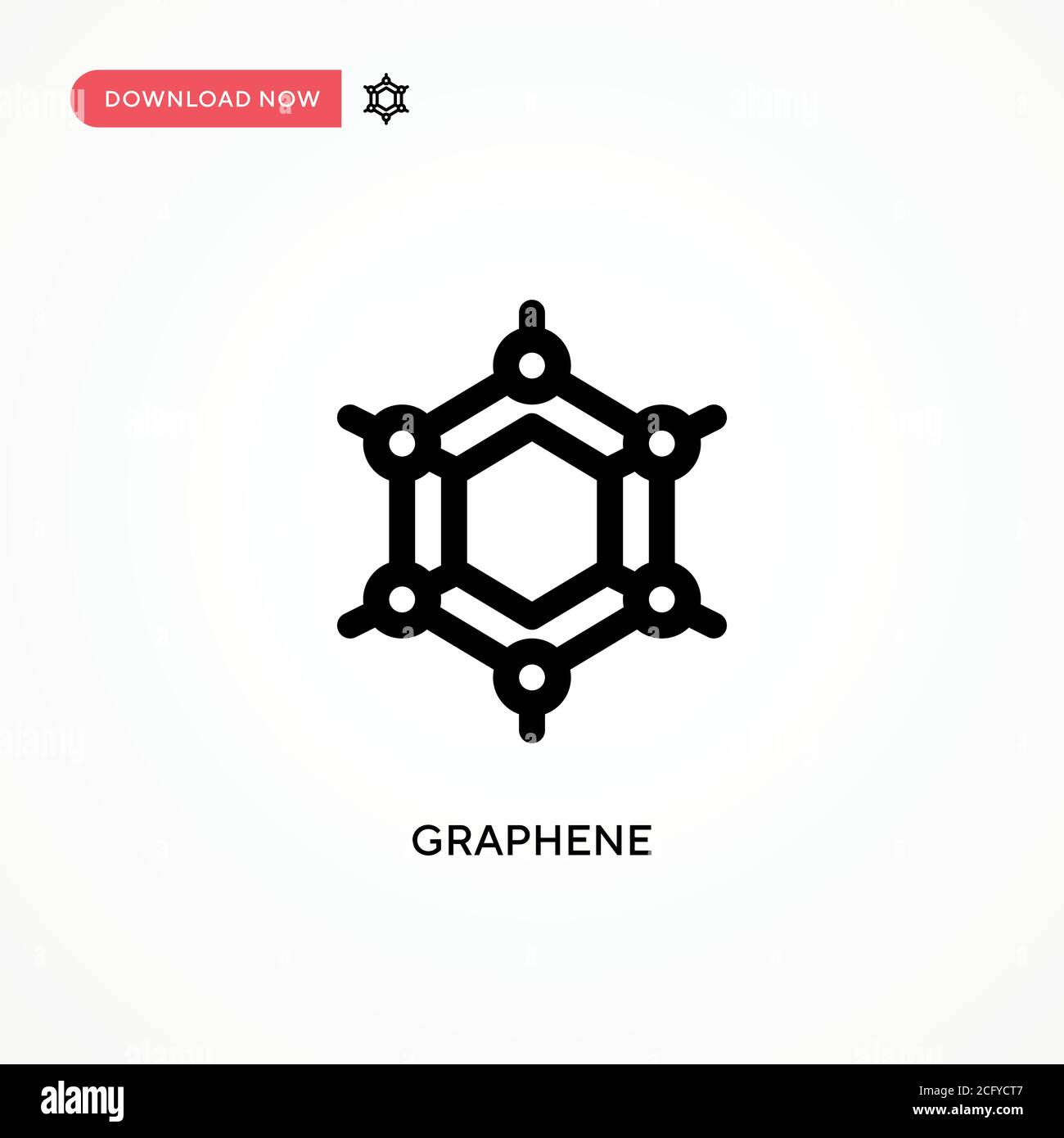Graphene atomic structure nanotechnology background Stock Vector Images ...