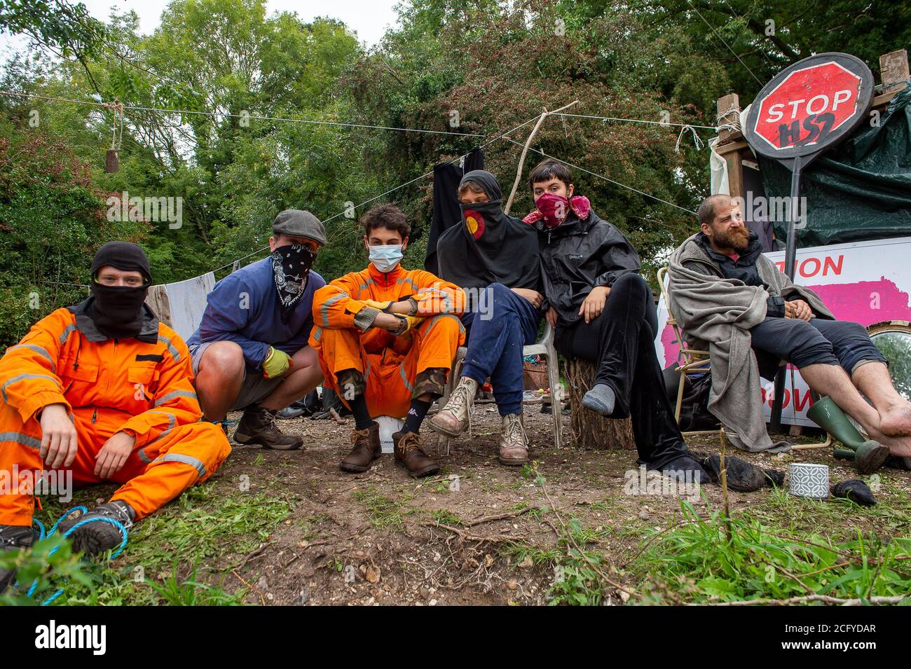 Denham, Buckinghamshire, UK. 8th September, 2020. A new injuction ...