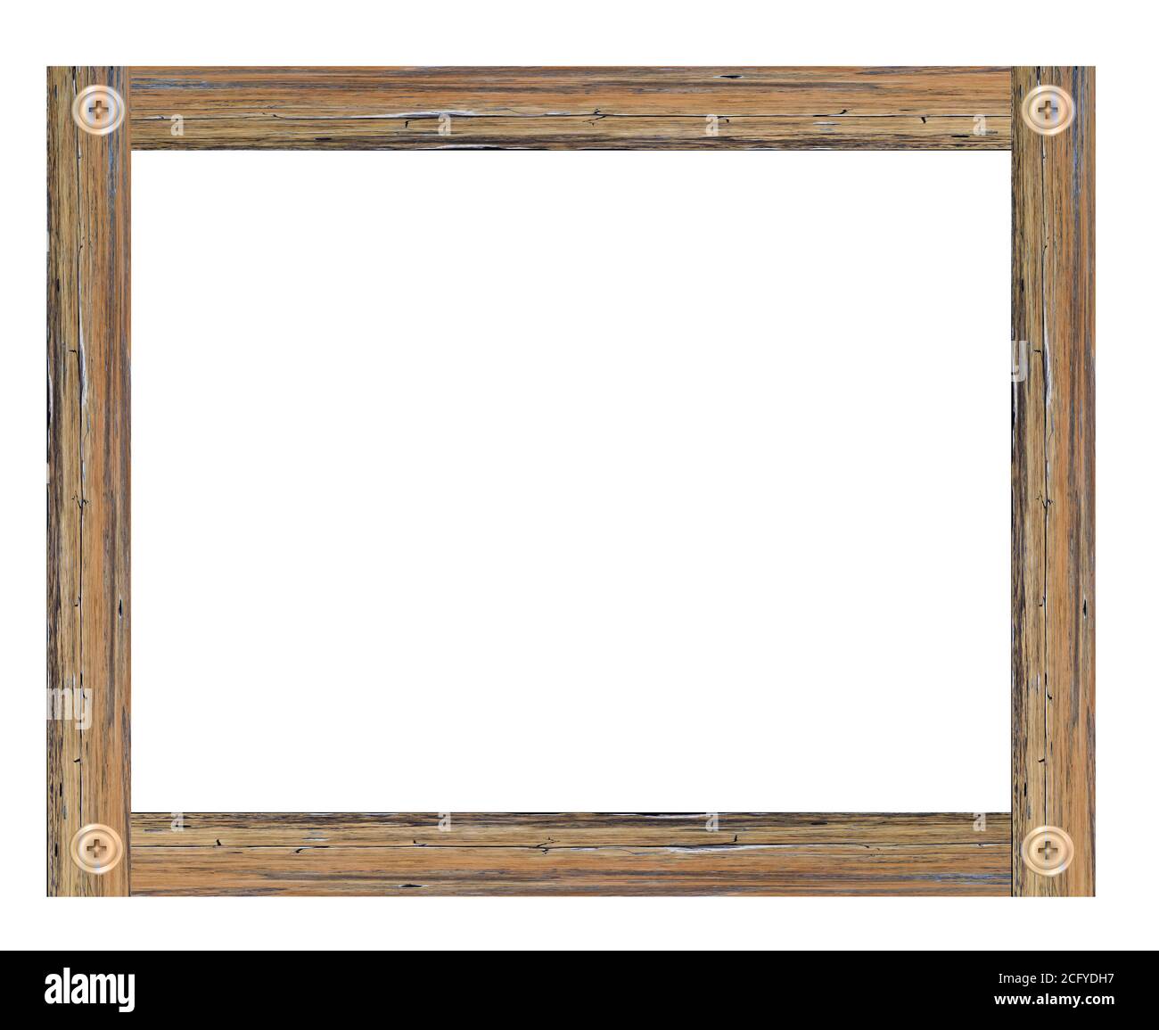 Rustic Wooden Frame Clipart