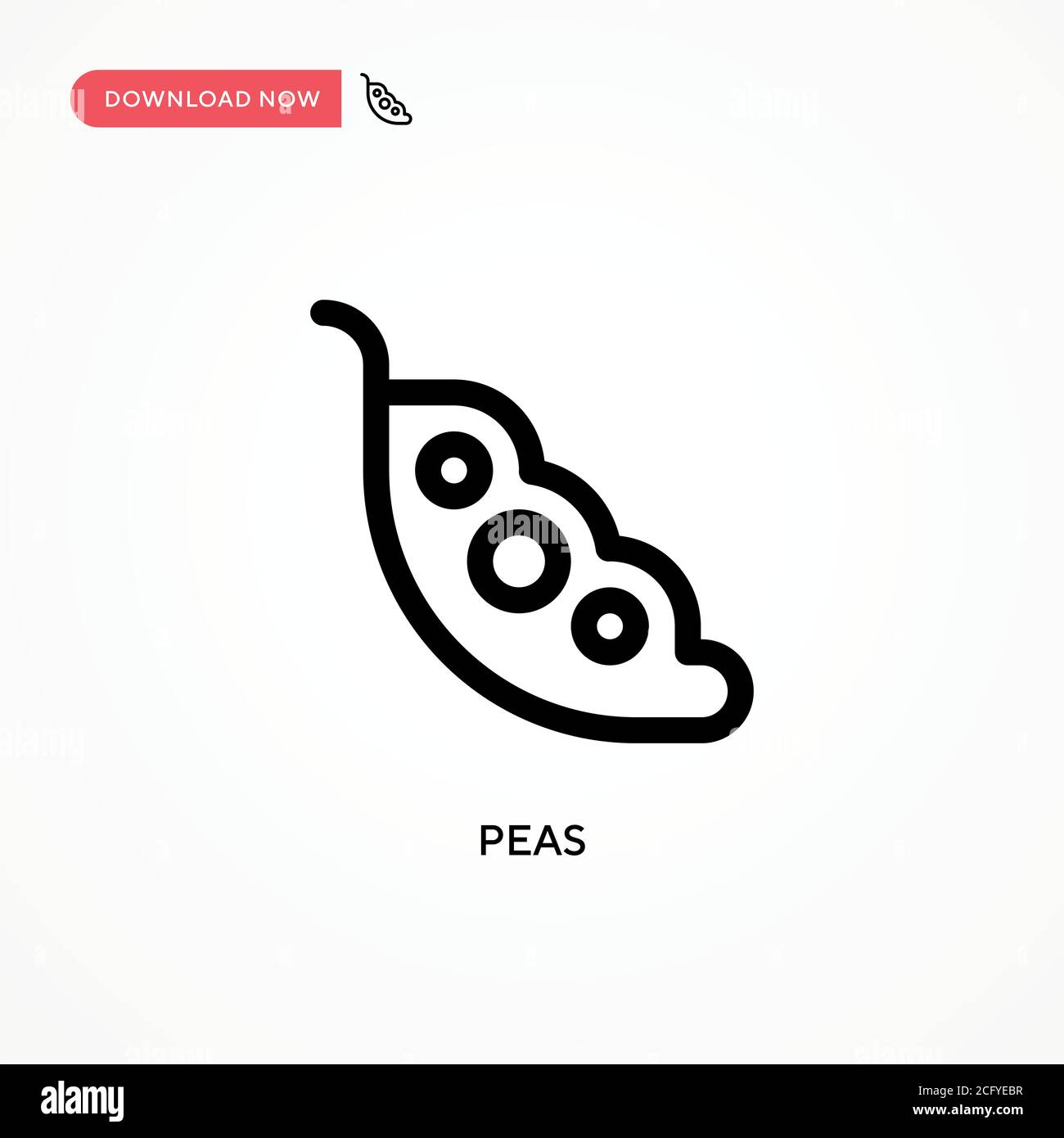 Pile of pea Stock Vector Images - Alamy