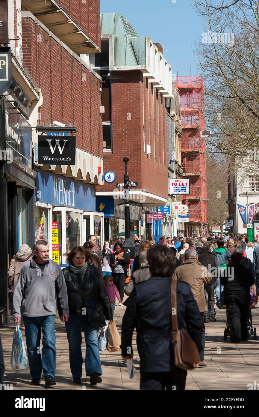 Peterborough town centre hi-res stock photography and images - Alamy