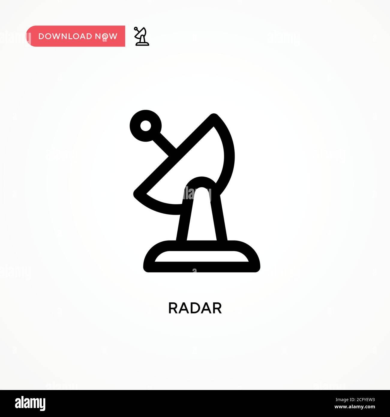 Radar map app Stock Vector Images - Alamy