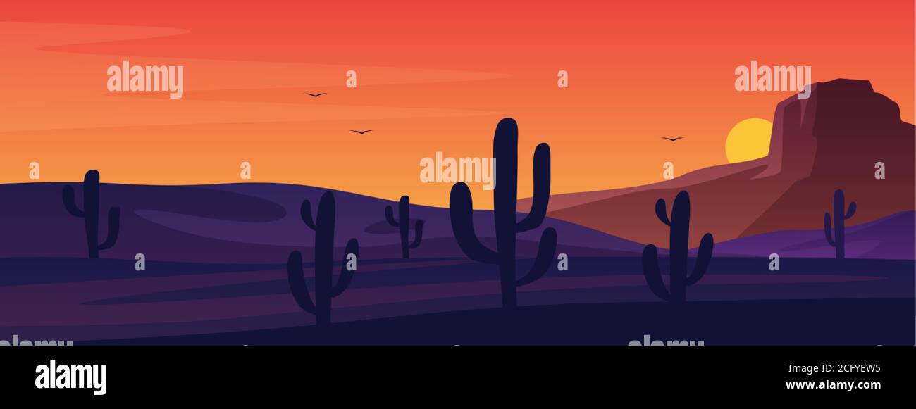 Arizona landscape water Stock Vector Images - Alamy