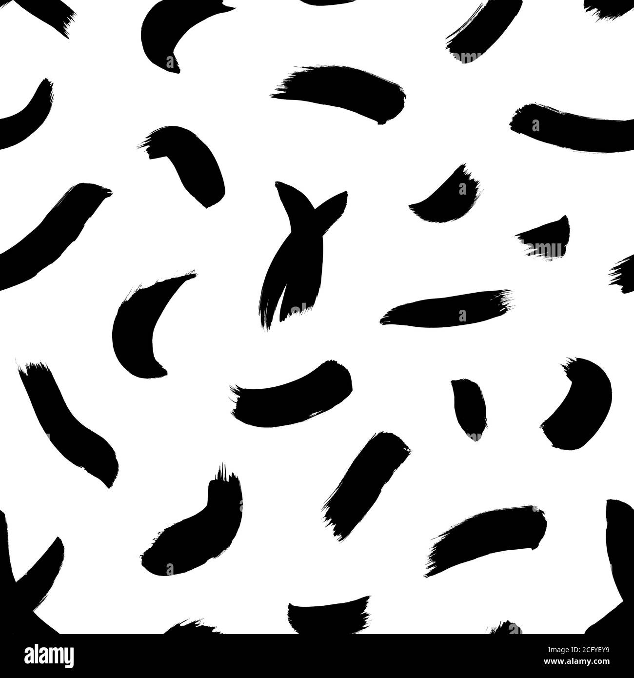Brush strokes vector seamless pattern Stock Vector Image & Art - Alamy