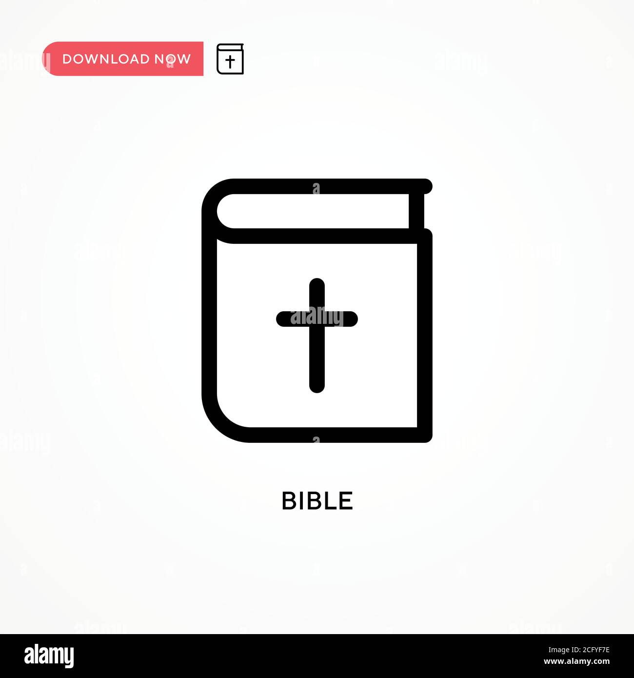 Holding an open bible Stock Vector Images - Alamy