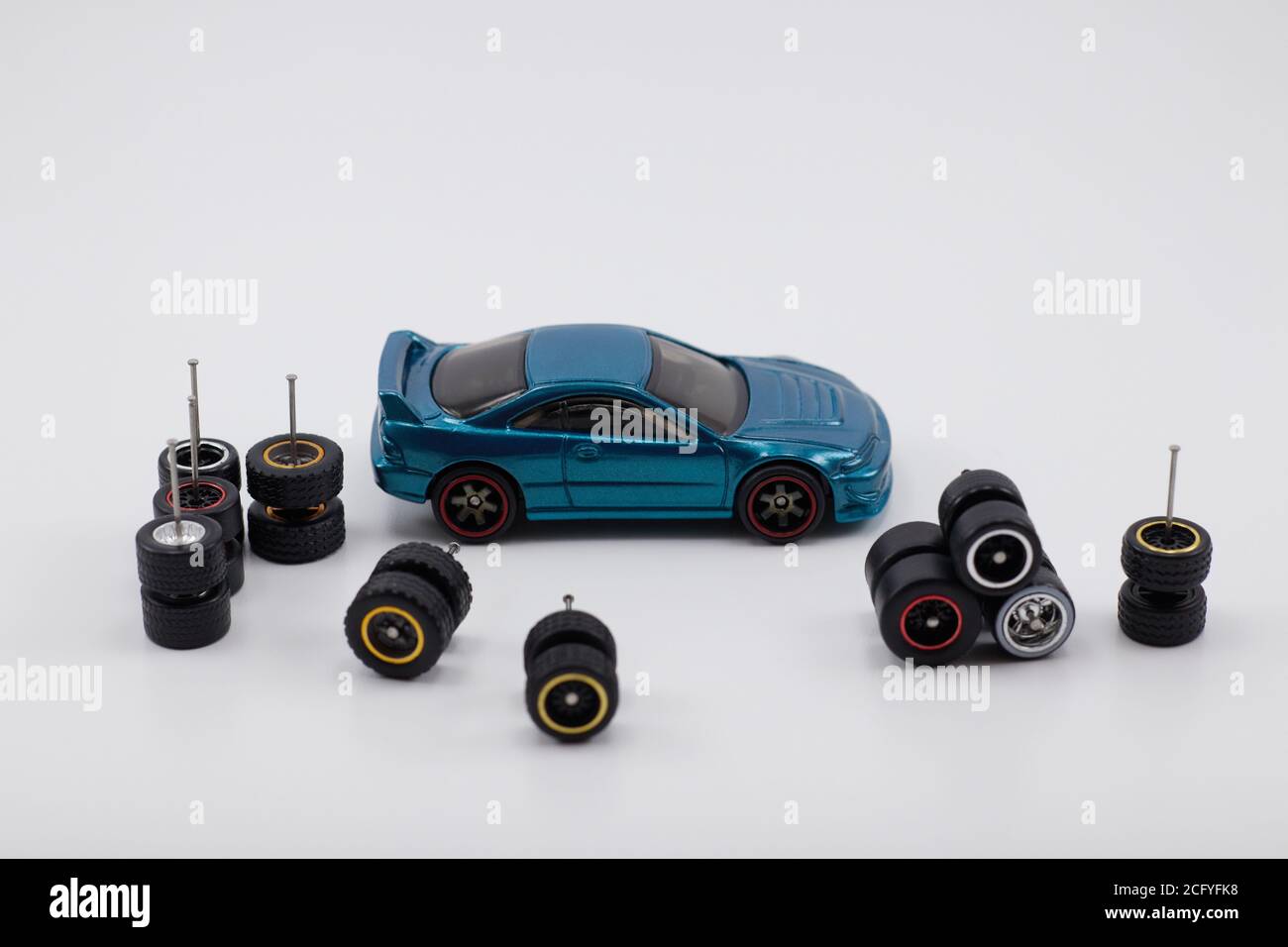 Race car repair service Stock Photo - Alamy