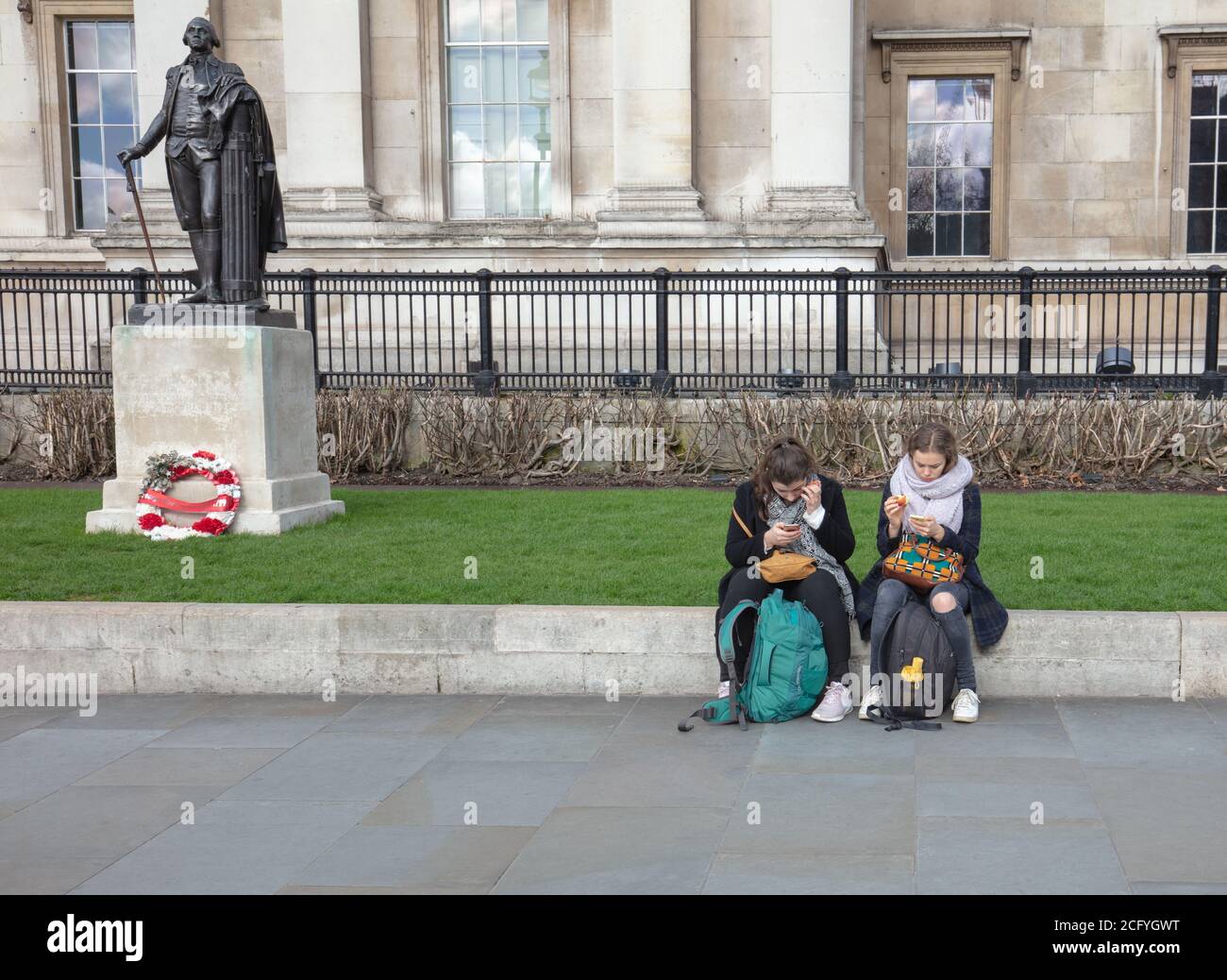 North terrace of trafalgar square hi-res stock photography and images ...