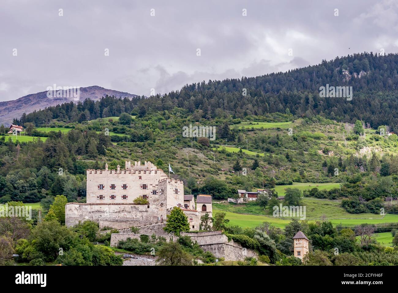 Castel Coira (in German Churburg) is a medieval castle in Sluderno ...