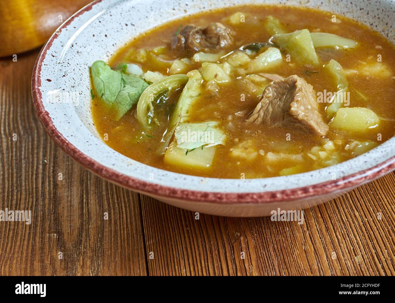 Kawlata - traditional Maltese dish pork soup Stock Photo - Alamy