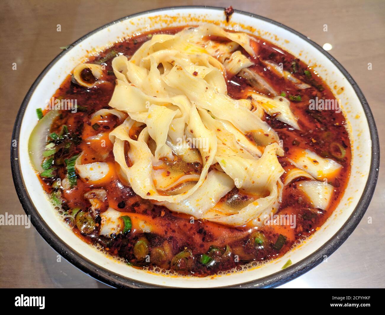 Red broth noodles hi-res stock photography and images - Alamy