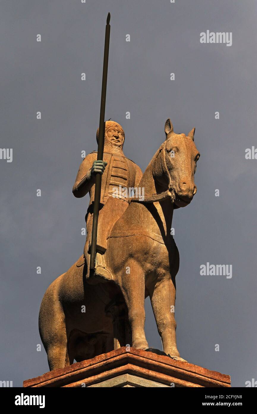 Medieval Italian lord, Cansignorio della Scala (1340 - 1375), known in ...