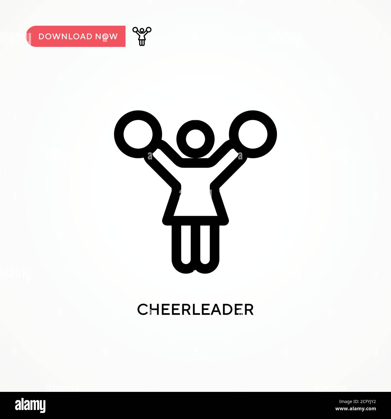 Professional dance and cheerleading Stock Vector Images - Alamy