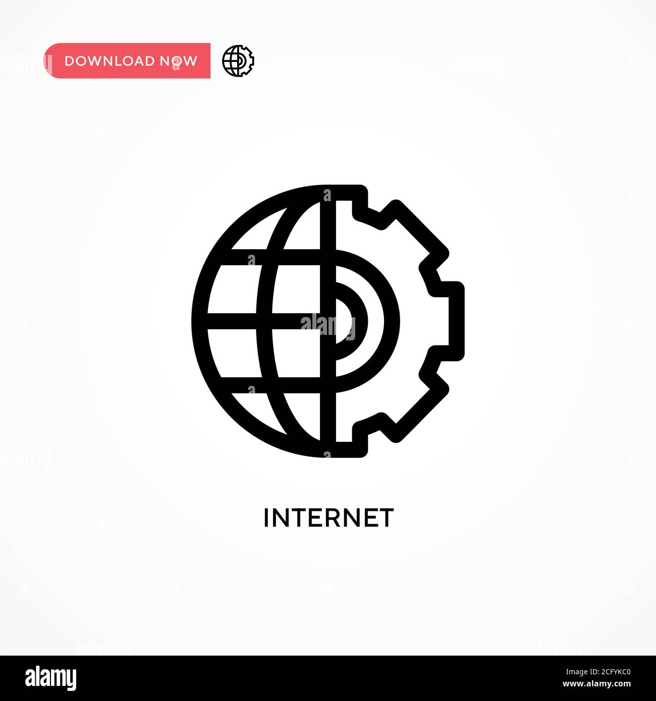 Connected world map simple Stock Vector Images - Alamy