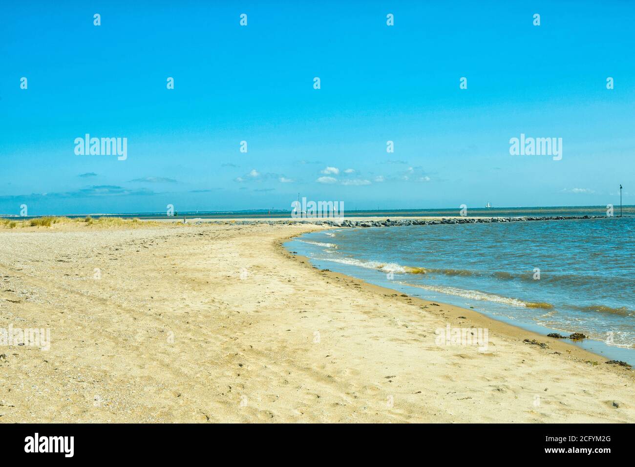 Long and wide beach on Vlieland in the Netherlands Stock Photo - Alamy