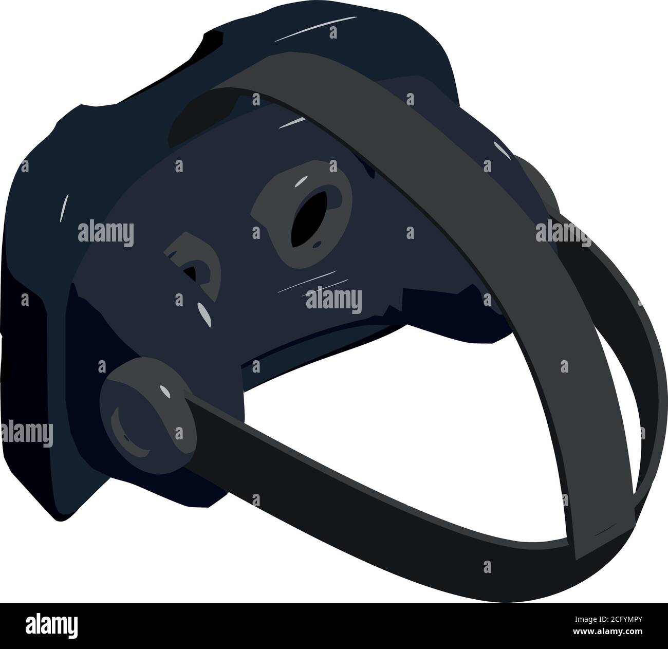 Digital game goggles icon. Isometric of digital game goggles vector ...