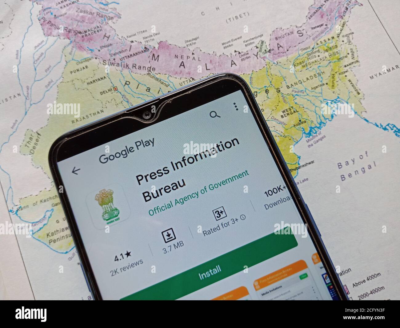 DISTRICT KATNI, INDIA - MAY 04, 2020: Press Information Bureau ...