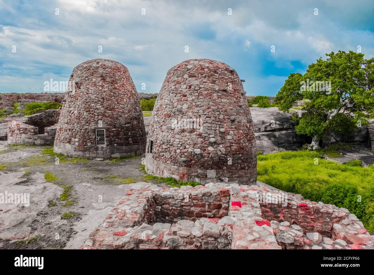 Beautiful fort constructed by tippu sulthan in badami Stock Photo - Alamy