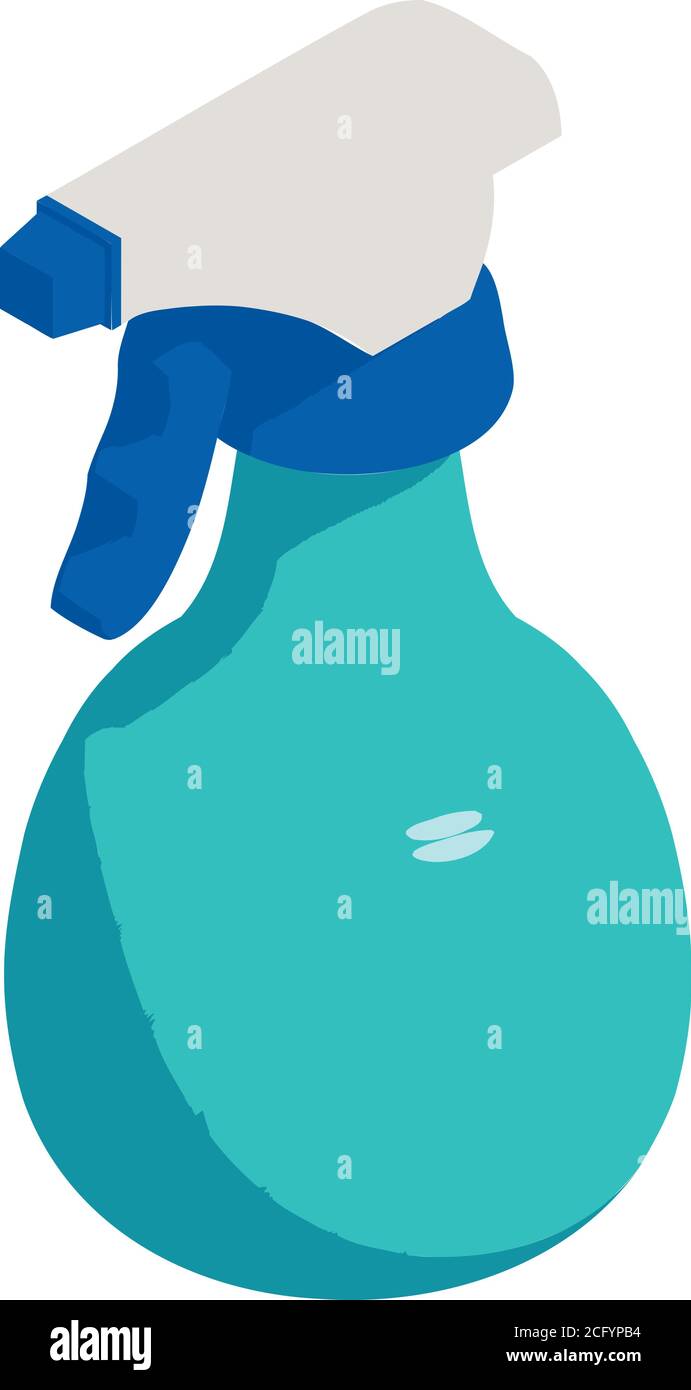 Window spray cleaner icon. Isometric of window spray cleaner vector ...