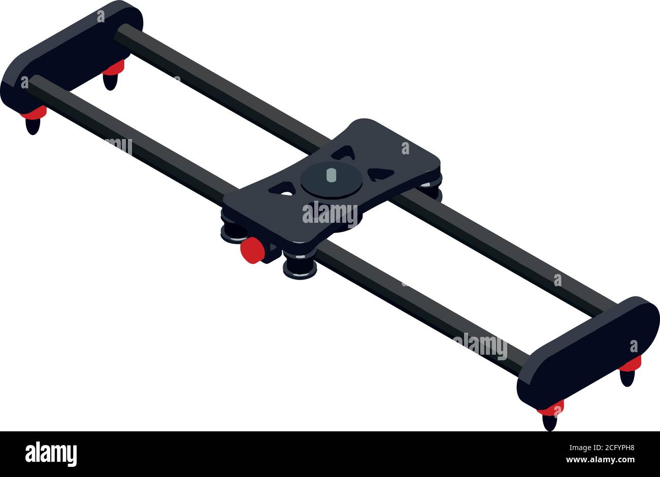 Camera stabilizer frame icon. Isometric of camera stabilizer frame ...