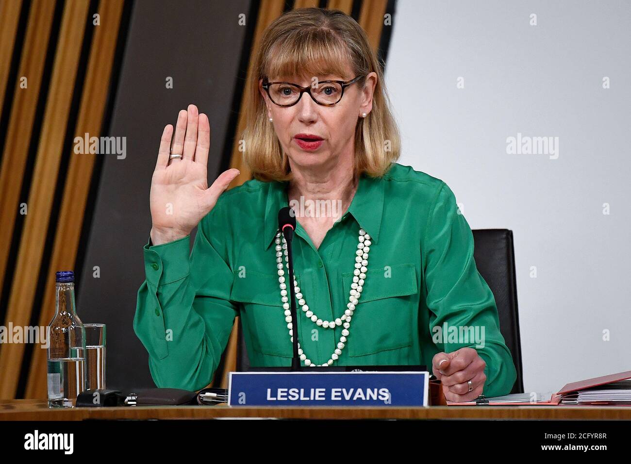 Leslie evans permanent secretary hi-res stock photography and images ...