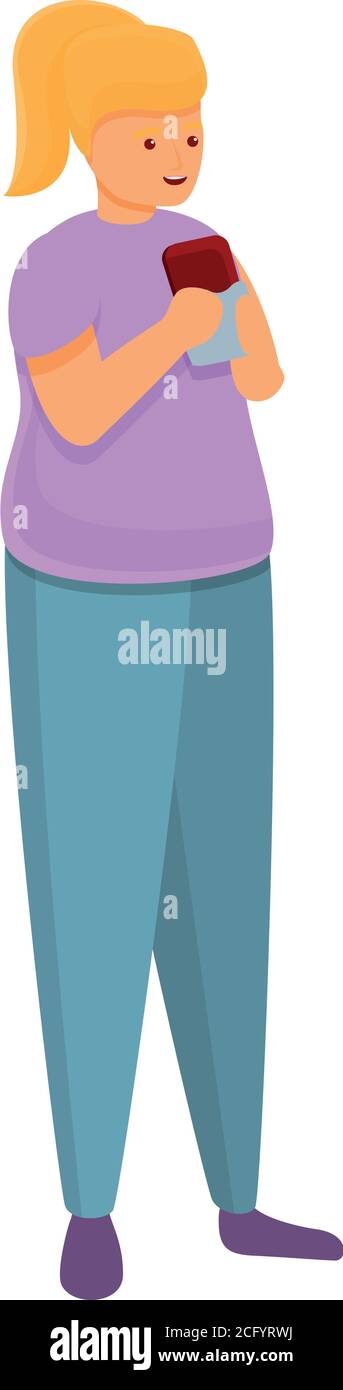 Chocolate gluttony icon. Cartoon of chocolate gluttony vector icon for ...