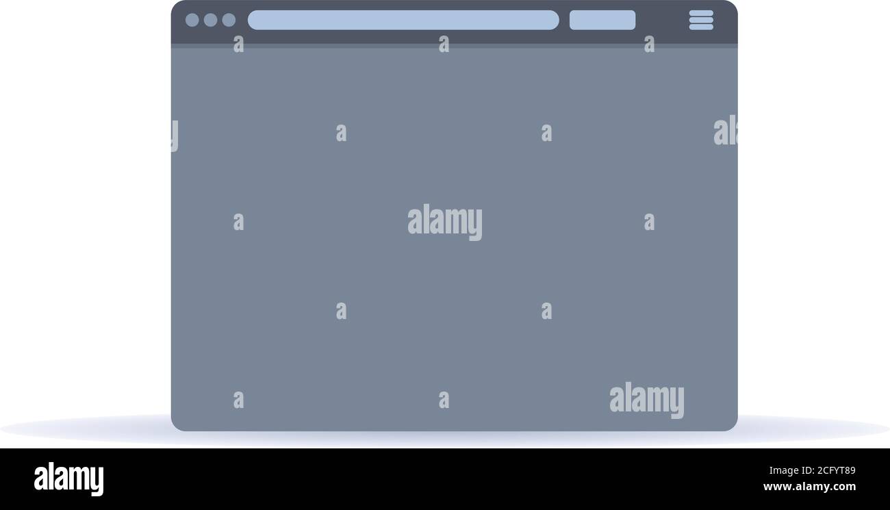 Browser application icon. Cartoon of browser application vector icon ...