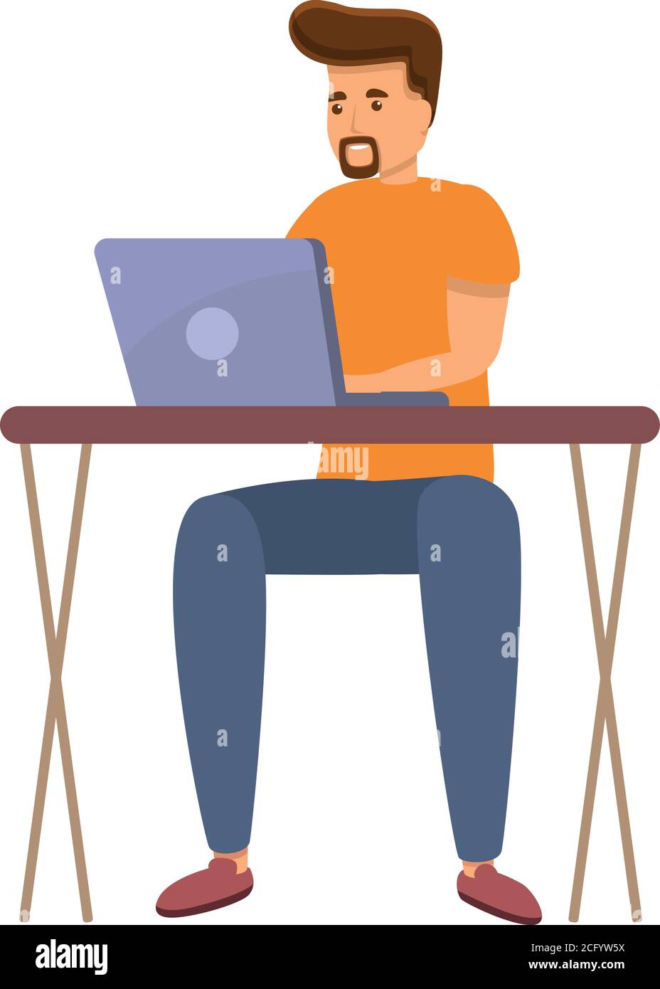 Programmer icon. Cartoon of programmer vector icon for web design ... Programmer icon. Cartoon of programmer vector icon for web design ...