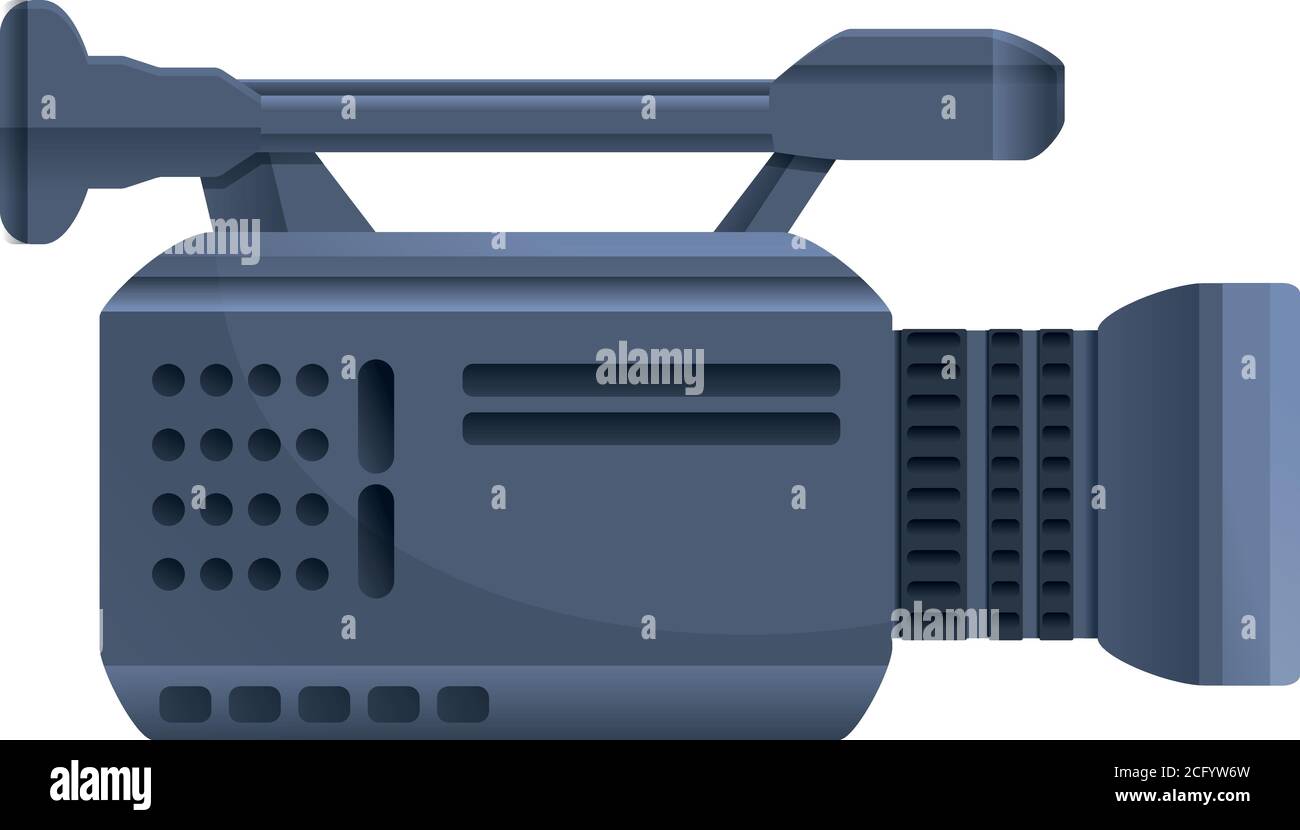 Frame camcorder icon. Cartoon of frame camcorder vector icon for web ...