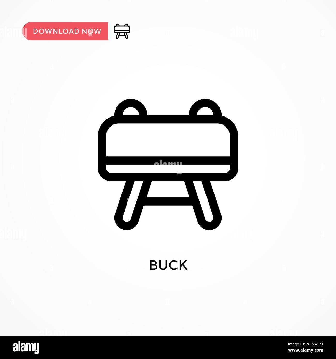 Whitetail buck deer Stock Vector Images - Alamy