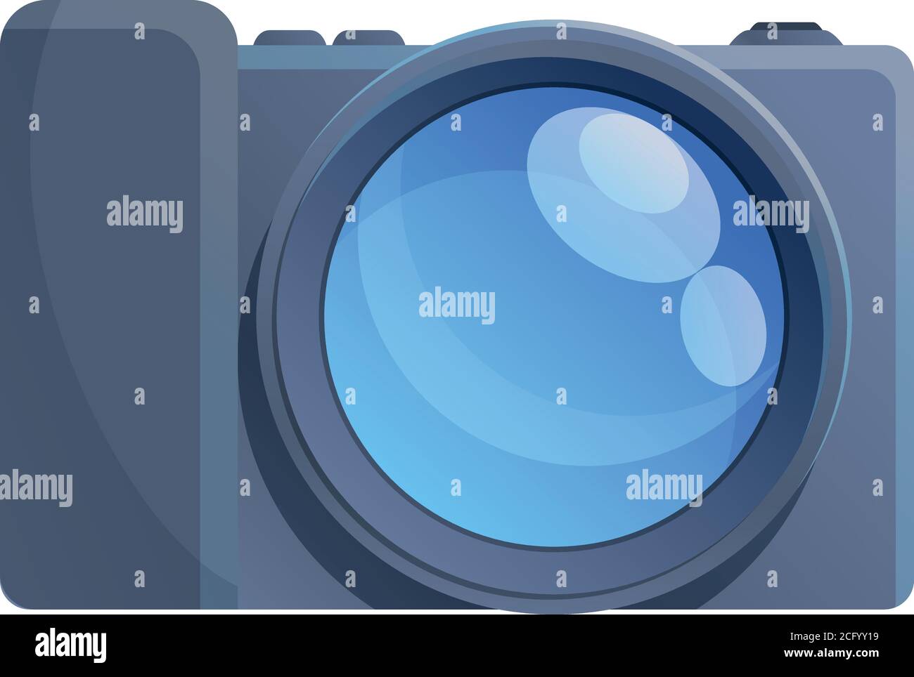 Dslr camcorder icon. Cartoon of dslr camcorder vector icon for web ...