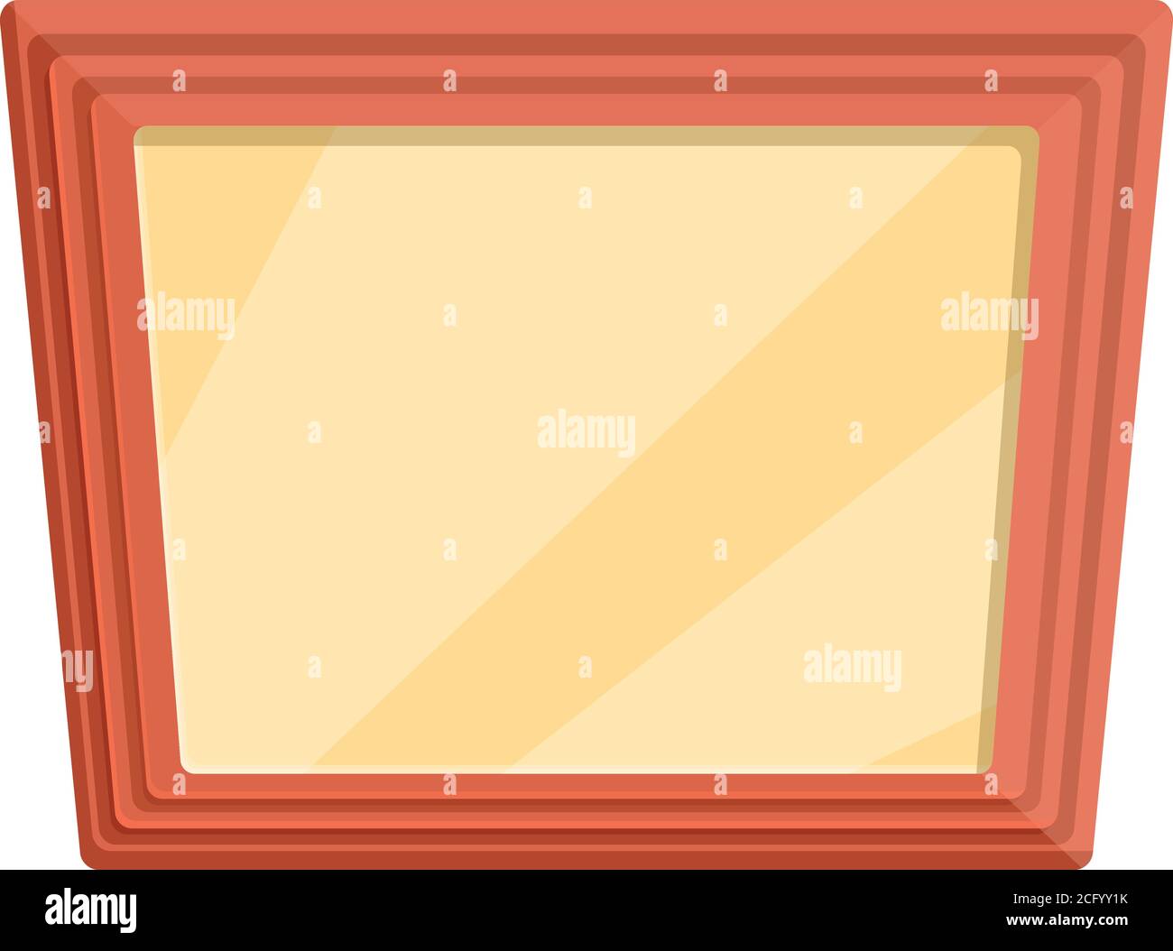 Composition photo frame icon. Cartoon of composition photo frame vector ...