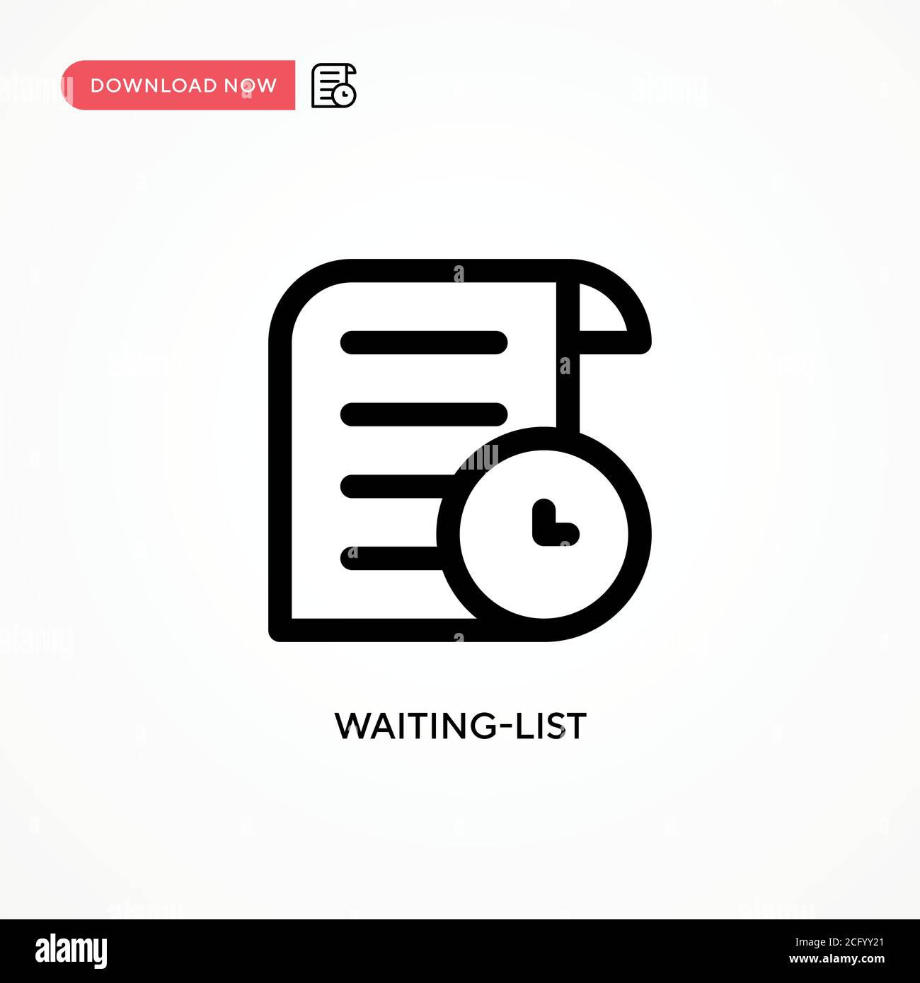 Hospital waiting time app Stock Vector Images - Alamy