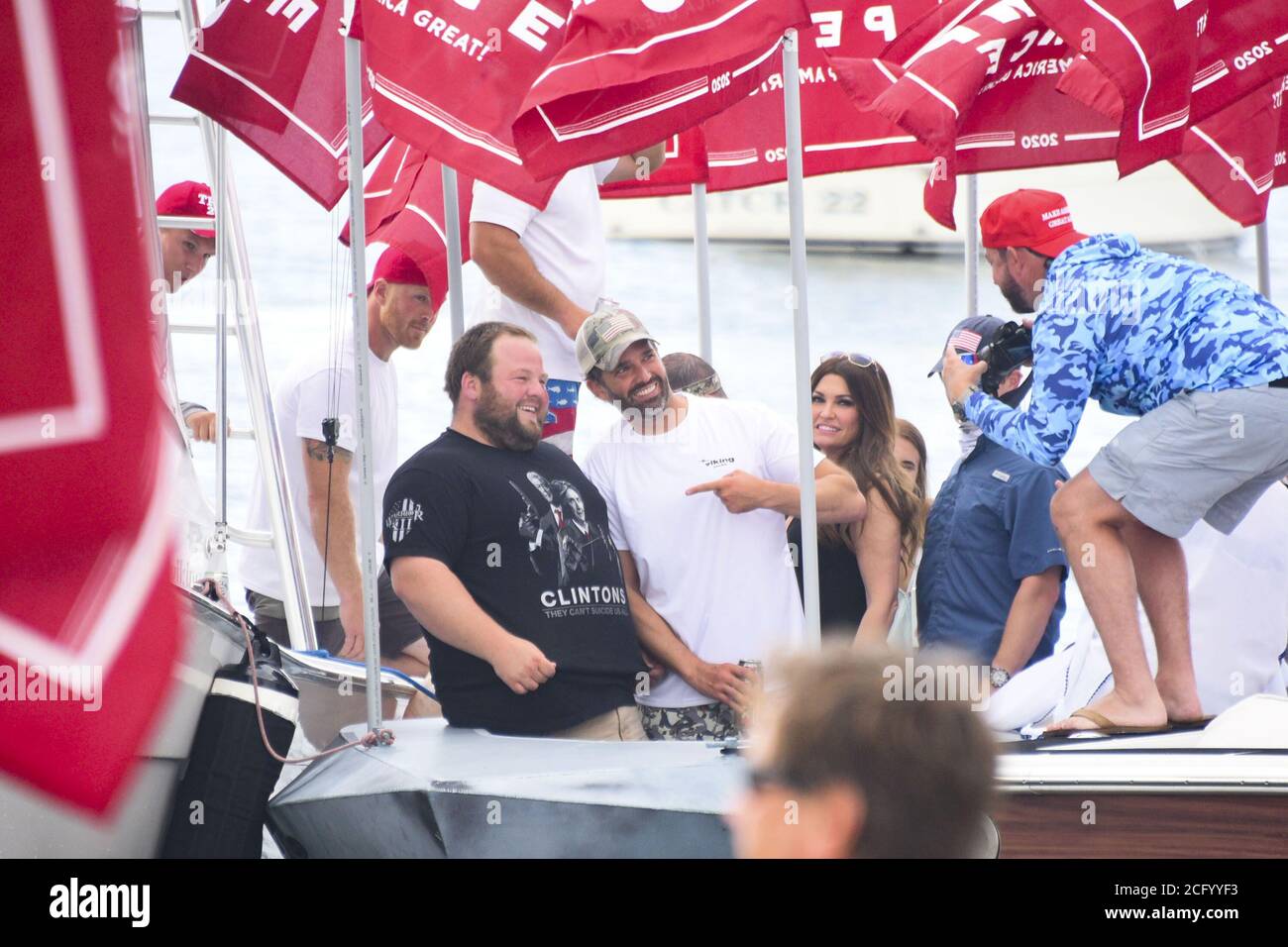 Donald Trump junior Kimberly Guilfoyle Tiffany trump and her boyfriend ...