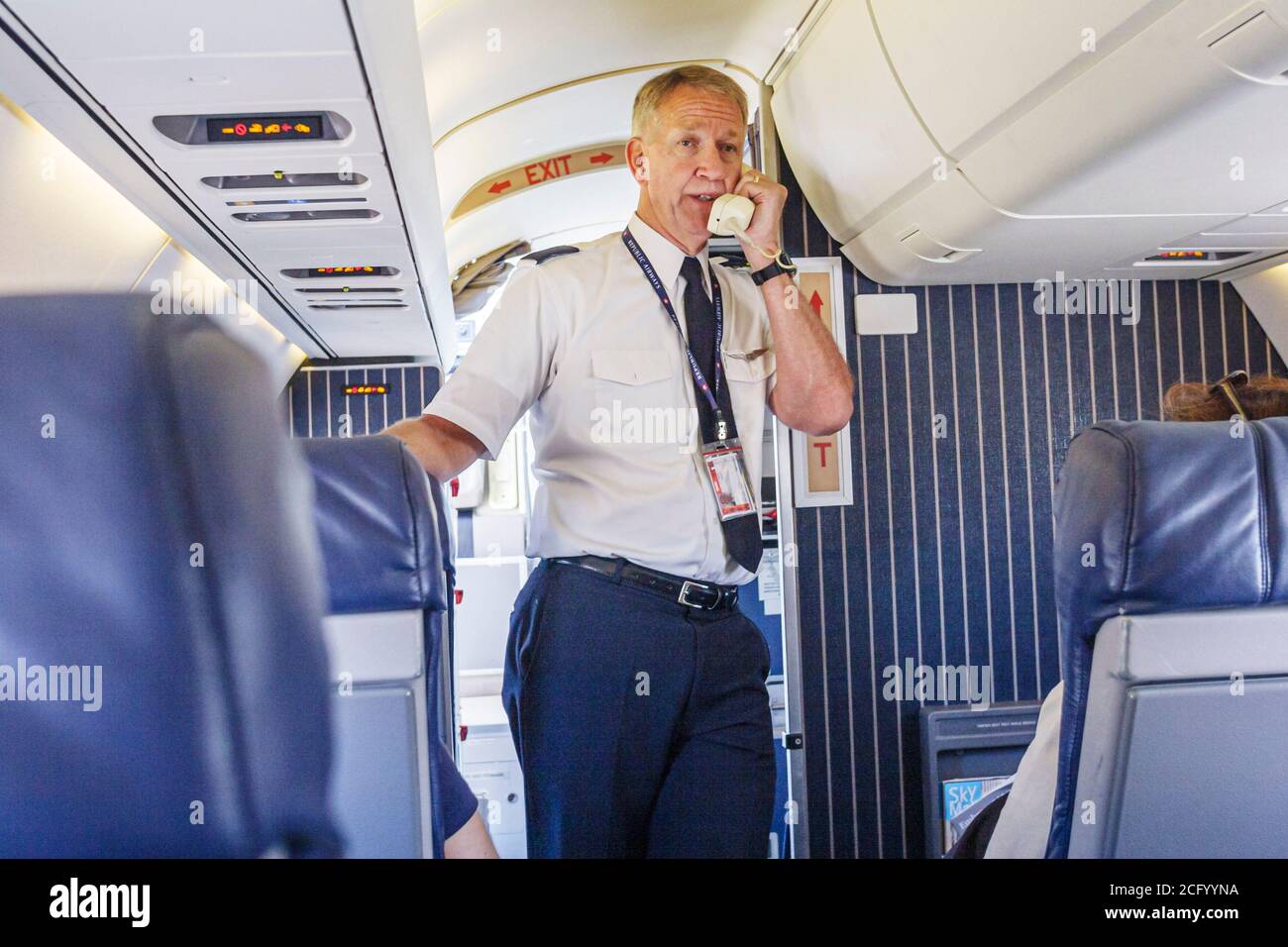 Delta Airlines Flight Attendant Male