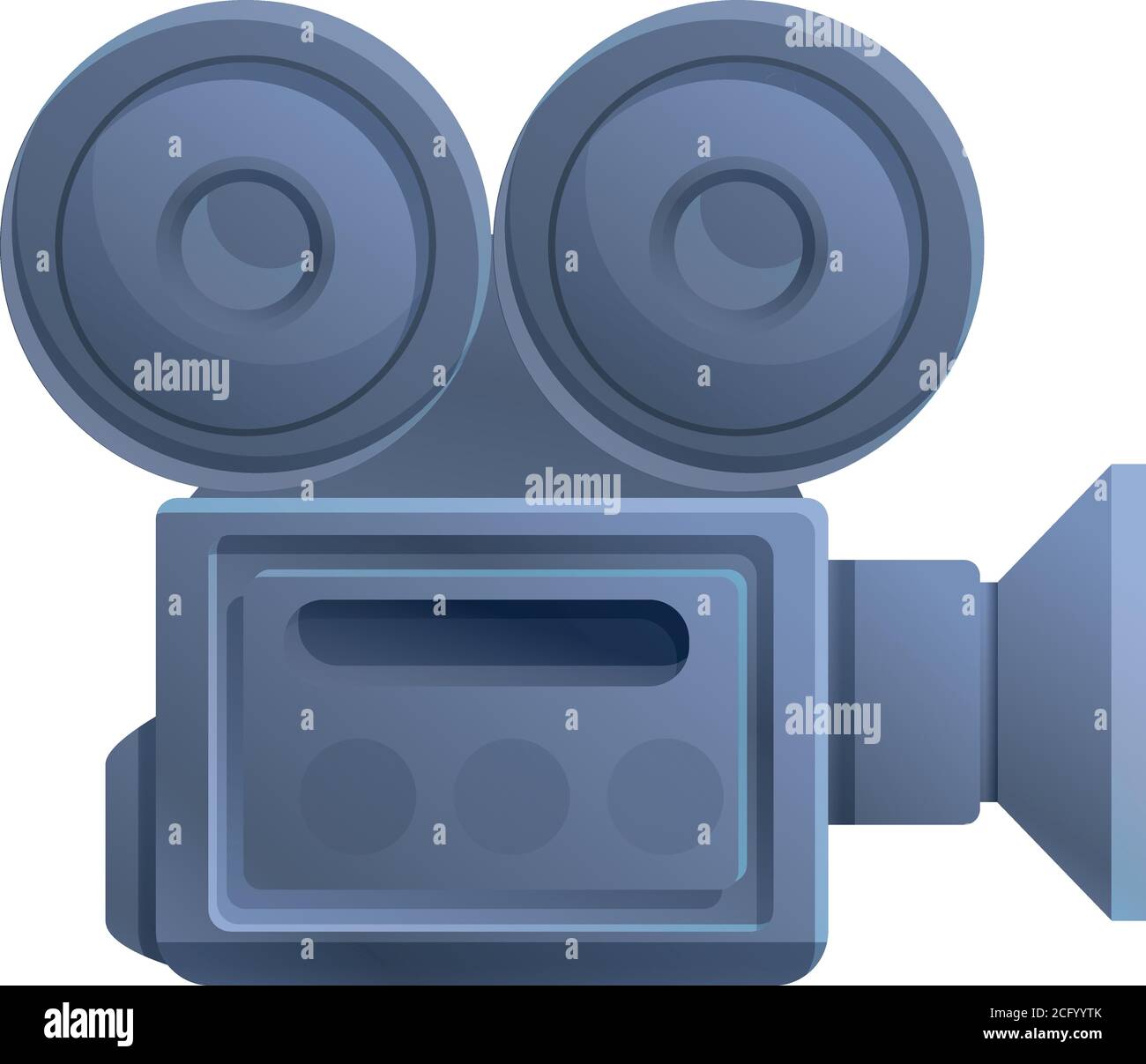 Video film camcorder icon. Cartoon of video film camcorder vector icon ...