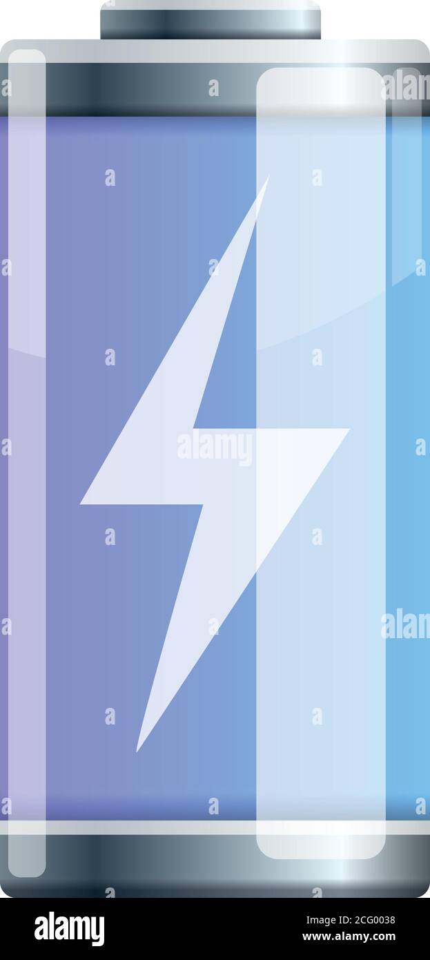 Recharge battery icon. Cartoon of recharge battery vector icon for web ...