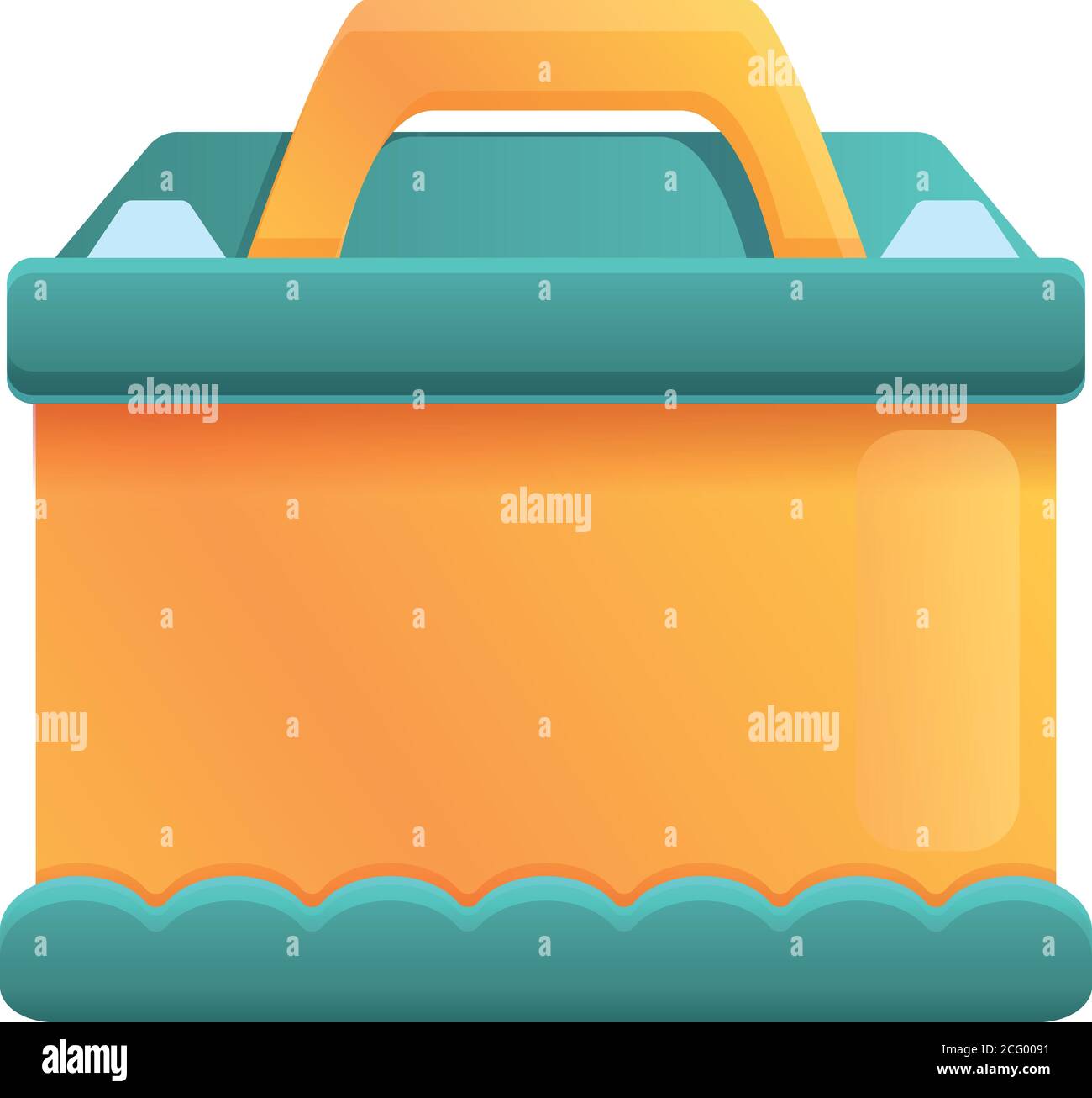 Car battery icon. Cartoon of car battery vector icon for web design ...