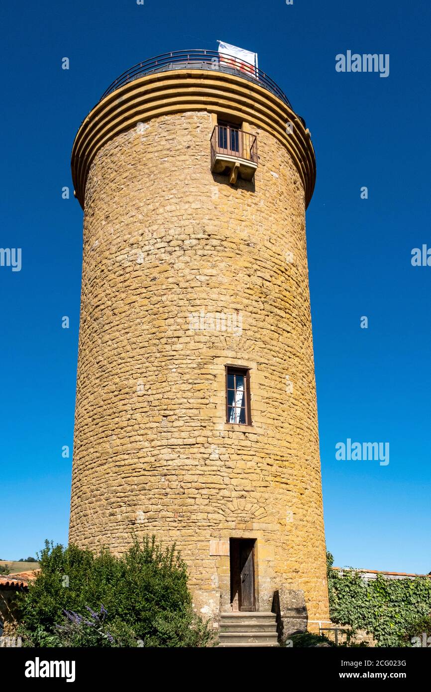France, Rhone, Beaujolais, Pierre Dorees, Oingt, labelled Les Plus ...