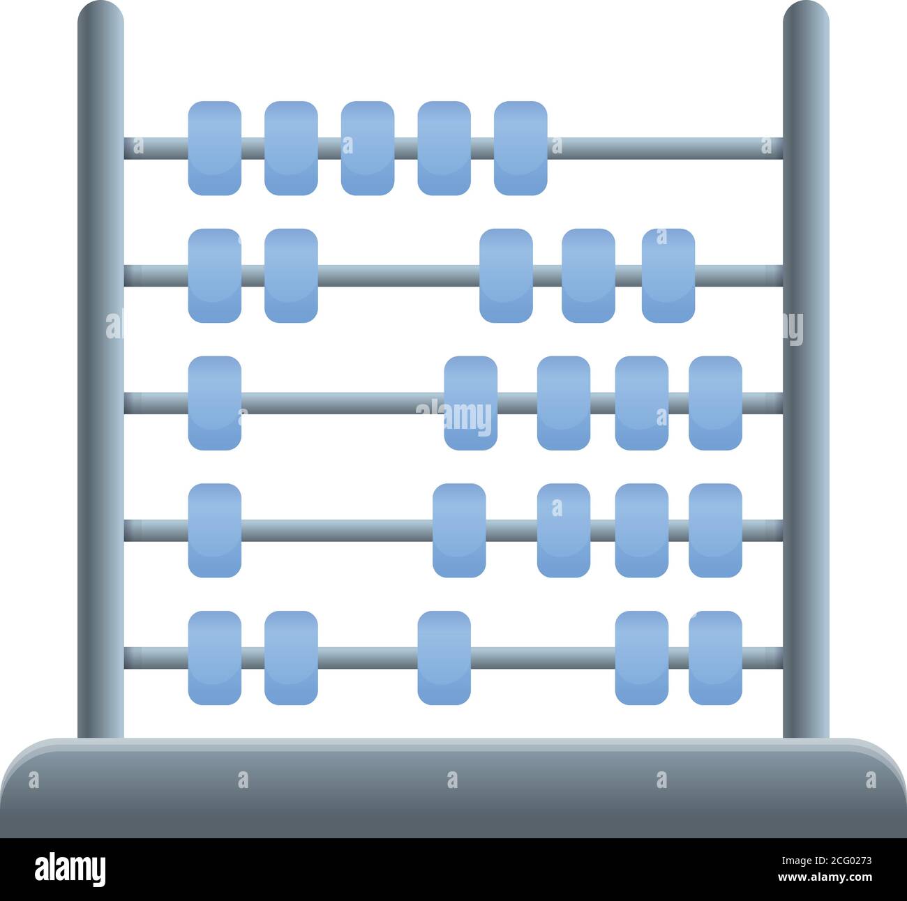 Traditional abacus icon. Cartoon of traditional abacus vector icon for ...