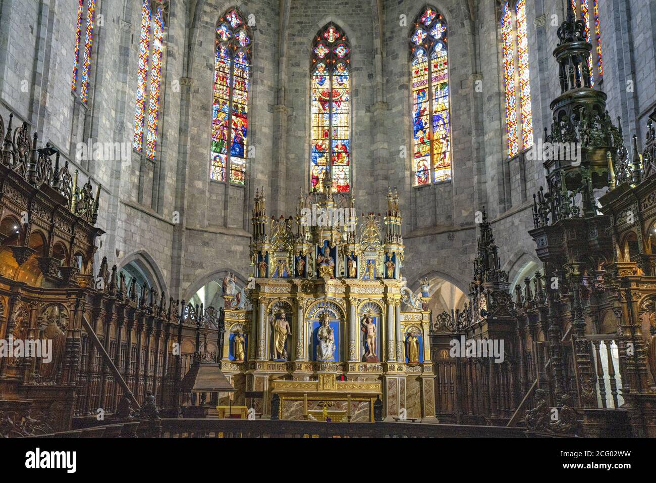 France, Hautes Pyrenees, way of St Jacques de Compostelle, Saint ...