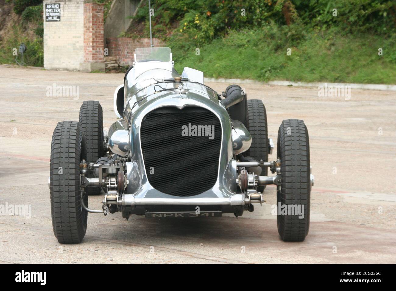 Napier Railton racing car at Brooklands Museum Stock Photo - Alamy