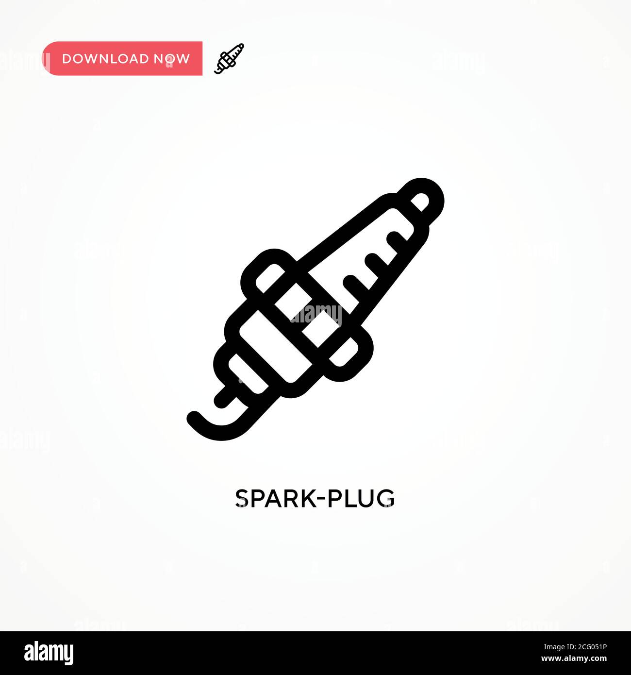 Electrode closeup Stock Vector Images - Alamy