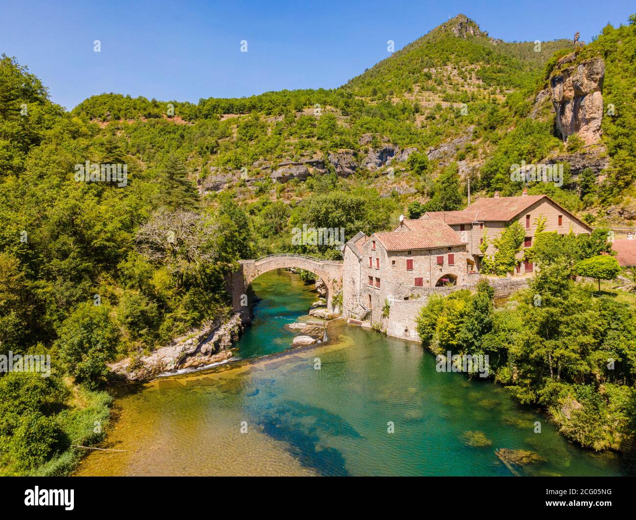 Dourbie gorge hi-res stock photography and images - Alamy