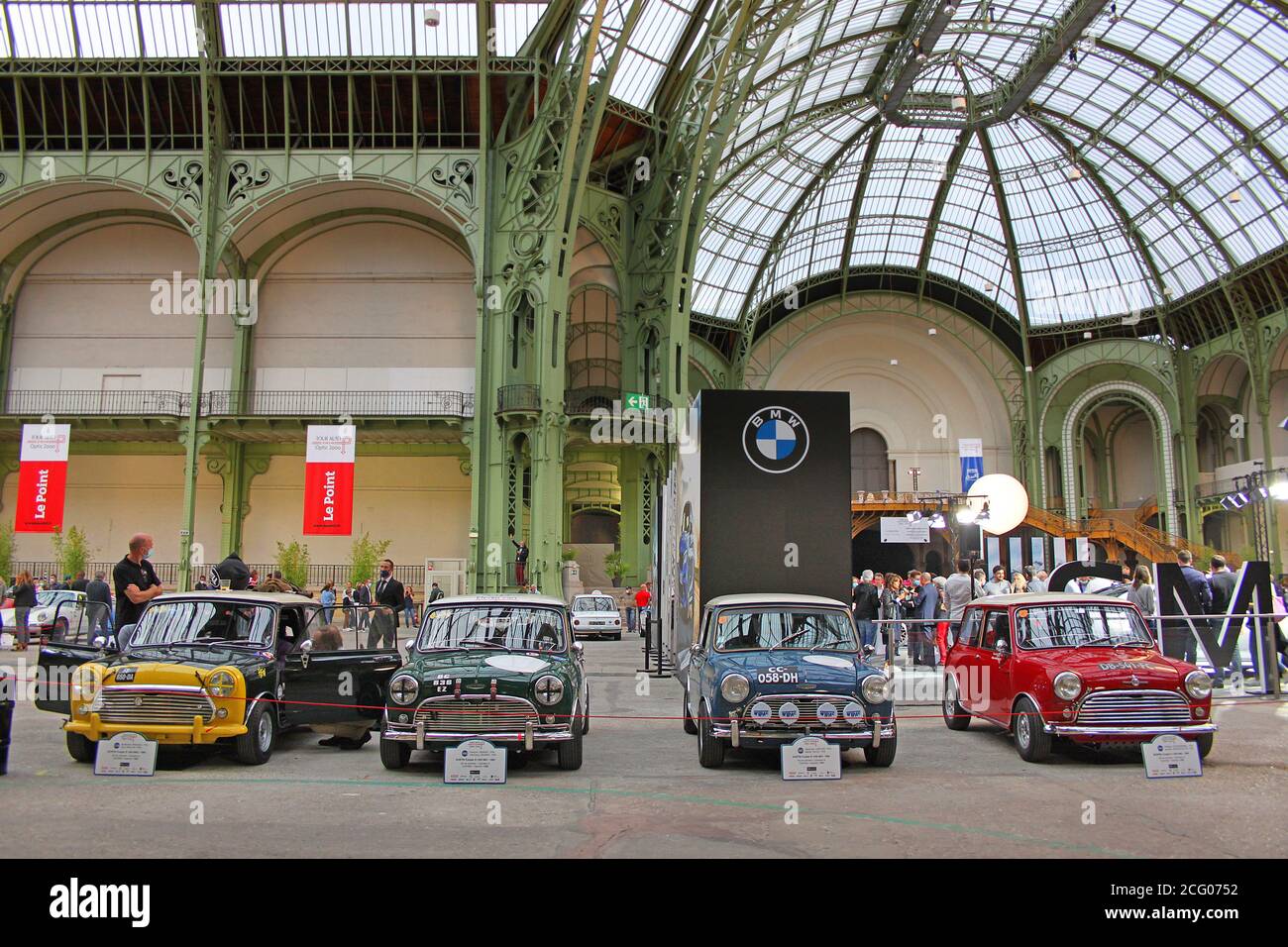 Classic MINI Cooper exhibition at 2020 TOUR AUTO optic 2000 Stock Photo ...