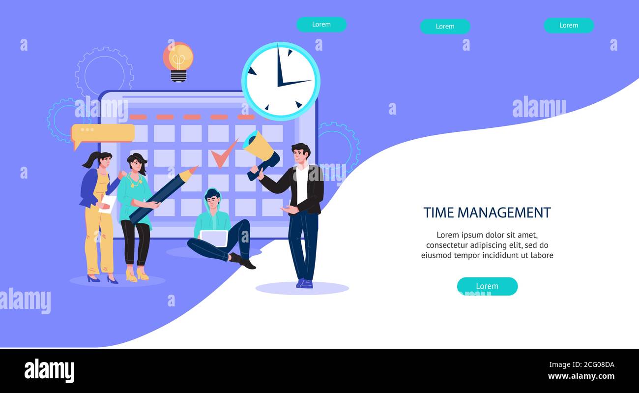 Work schedule project management Stock Vector Images - Alamy