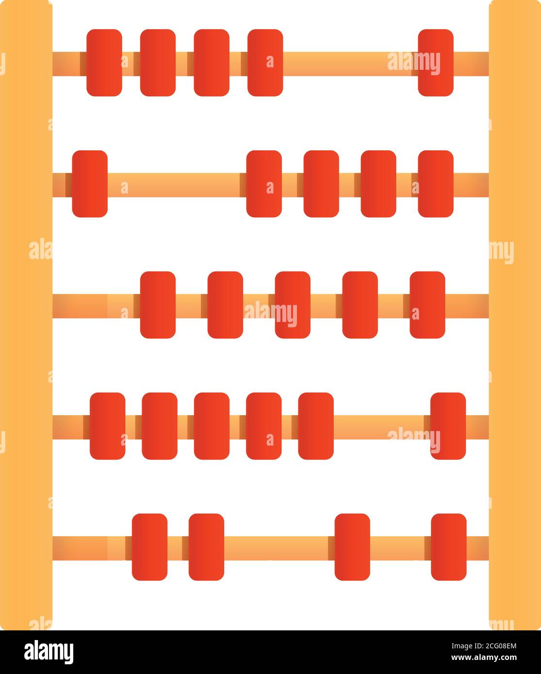 Education abacus icon. Cartoon of education abacus vector icon for web ...