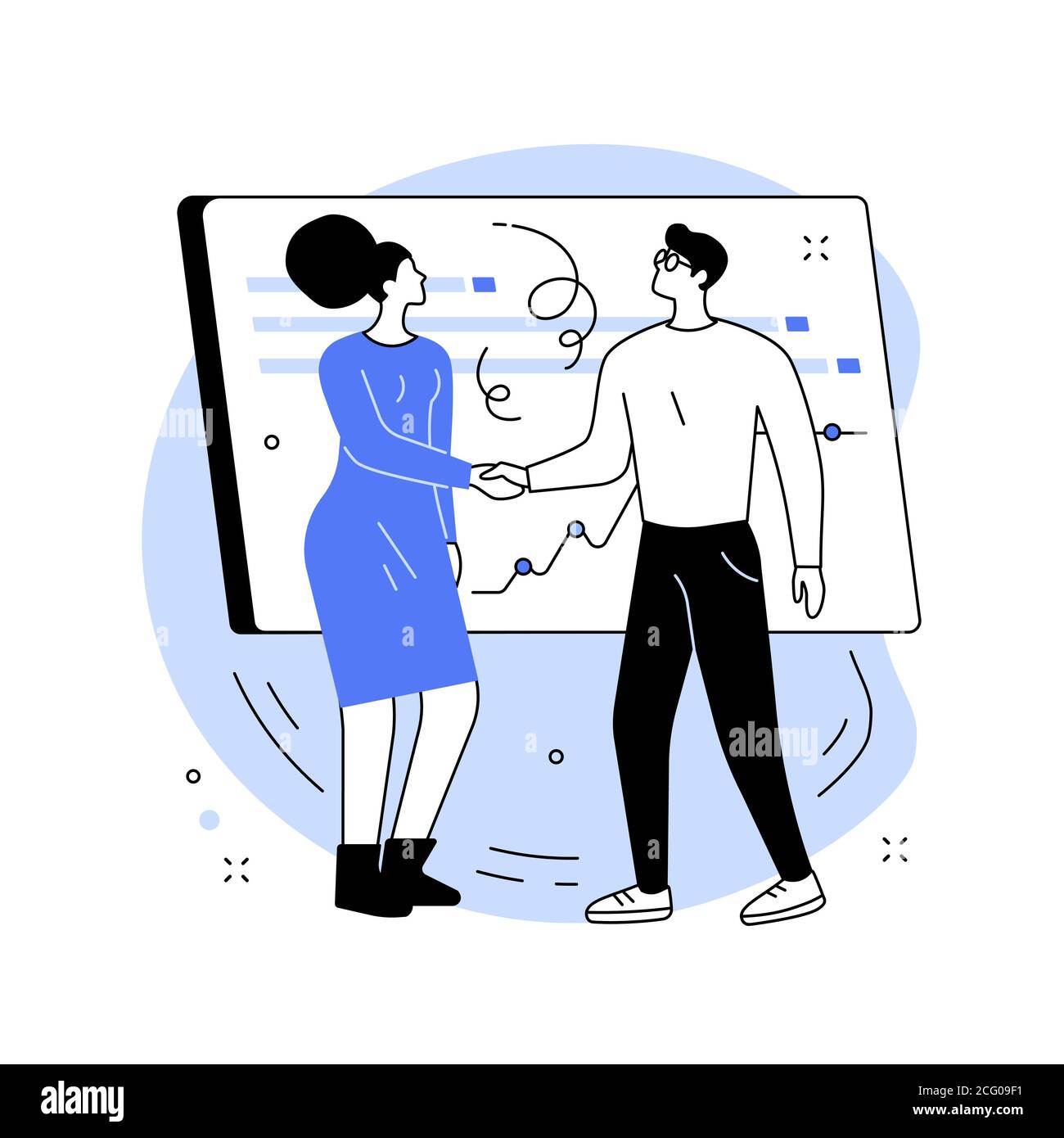 Clients abstract concept vector illustration Stock Vector Image & Art ...